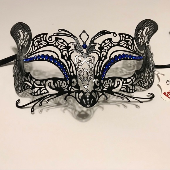 Holiday | Brand New Beautiful Feline Filigree Mask Hand Made | Poshmark